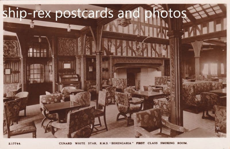 BERENGARIA 1921b Cunard White Star Line b