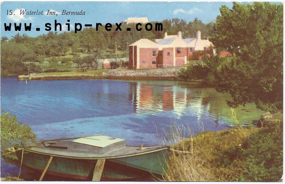 Bermuda Waterlot Inn - postcard
