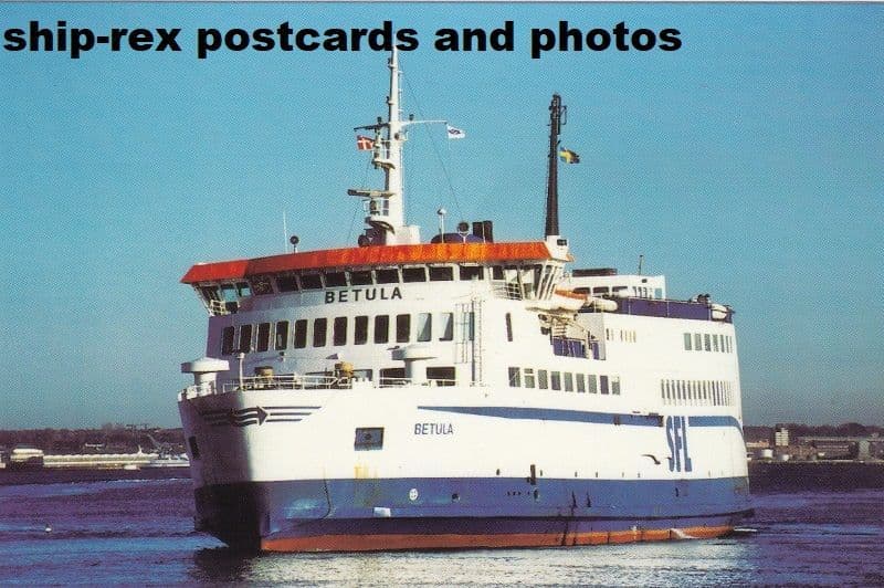 BETULA 1968 Scandinavian Ferry Lines b