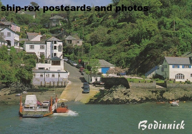 Bodinnick Ferry Fowey Cornwall d