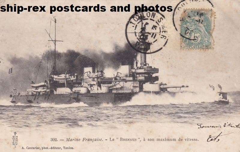 BRENNUS 1896 French Navy b