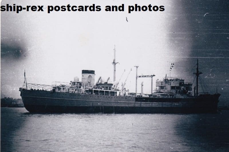 BULAWAYO 1947 Royal Fleet Auxiliary