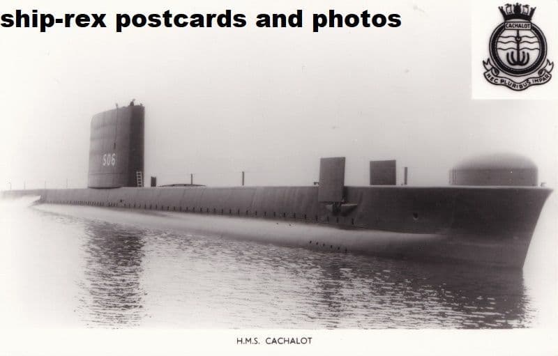 CACHALOT 1959 Royal Navy