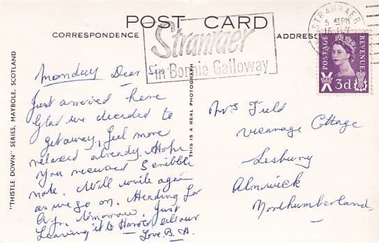 CALEDONIAN PRINCESS 1961a at Stranraer