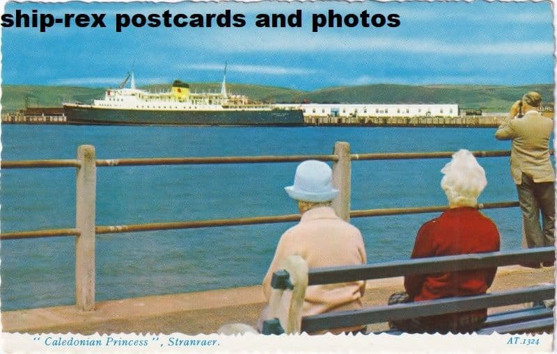 CALEDONIAN PRINCESS 1961a Caledonian SP ab