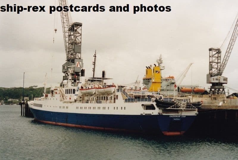 CALEDONIAN STAR Caledonian SS Co d