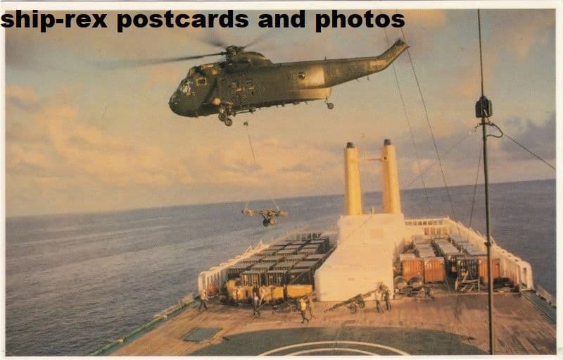 CANBERRA 1961c Falklands Task Force a