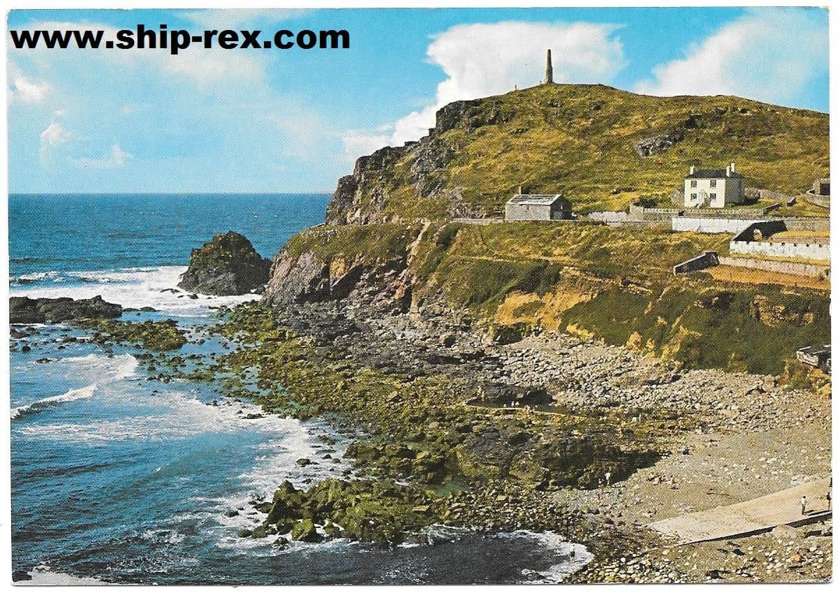 Cape Cornwall postcard a1