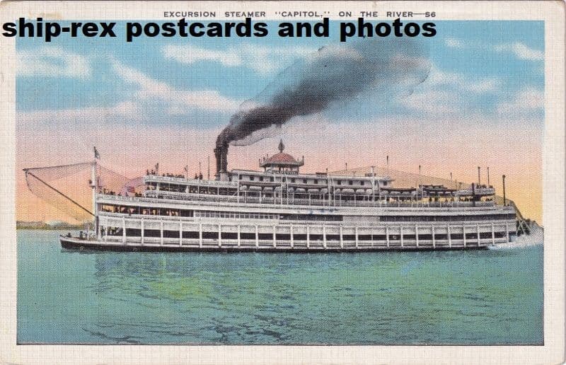 CAPITOL Streckfus Steamers