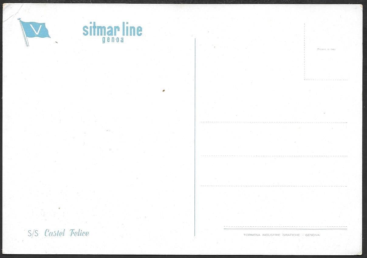 CASTEL FELICE Sitmar Line a1