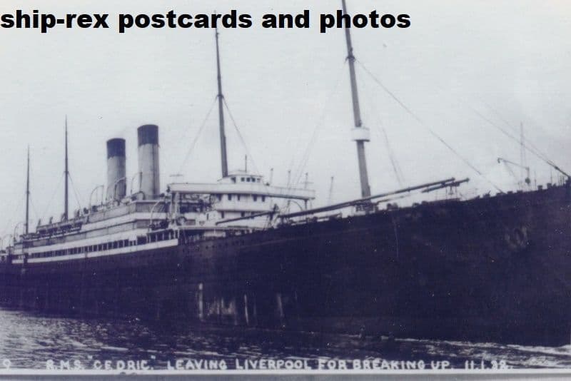 CEDRIC White Star Line b