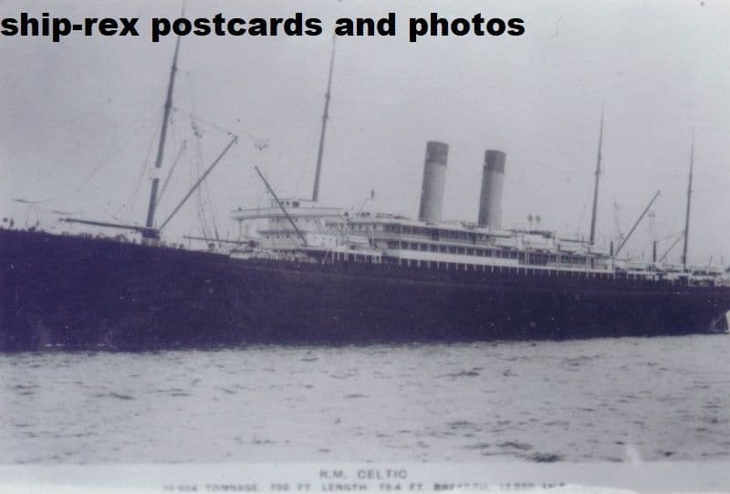CELTIC White Star Line d