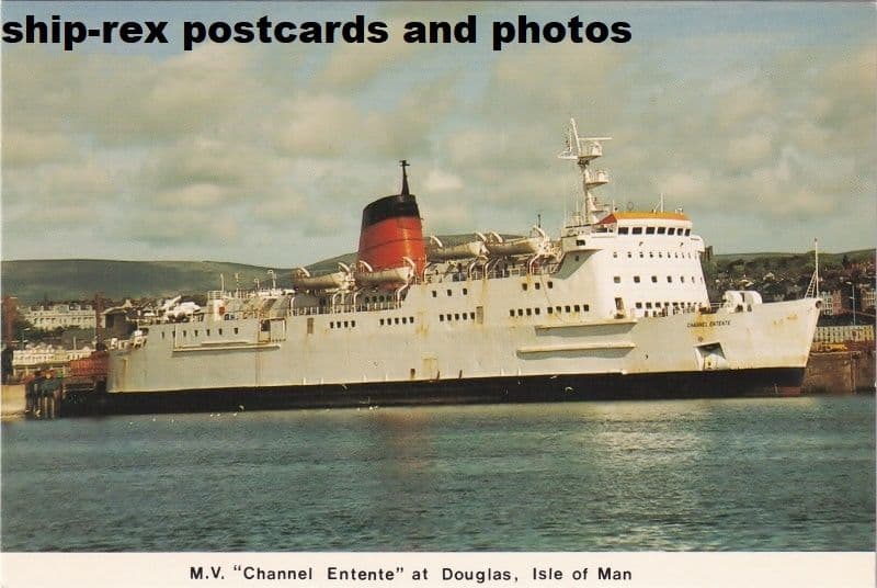 CHANNEL ENTENTE 1989b Isle Of Man SP b