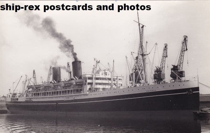 CHITRAL 1925 P&O Line c