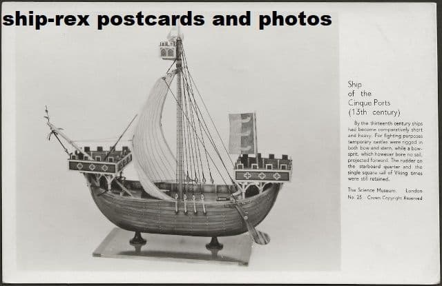 Cinque Ports ship 13th century
