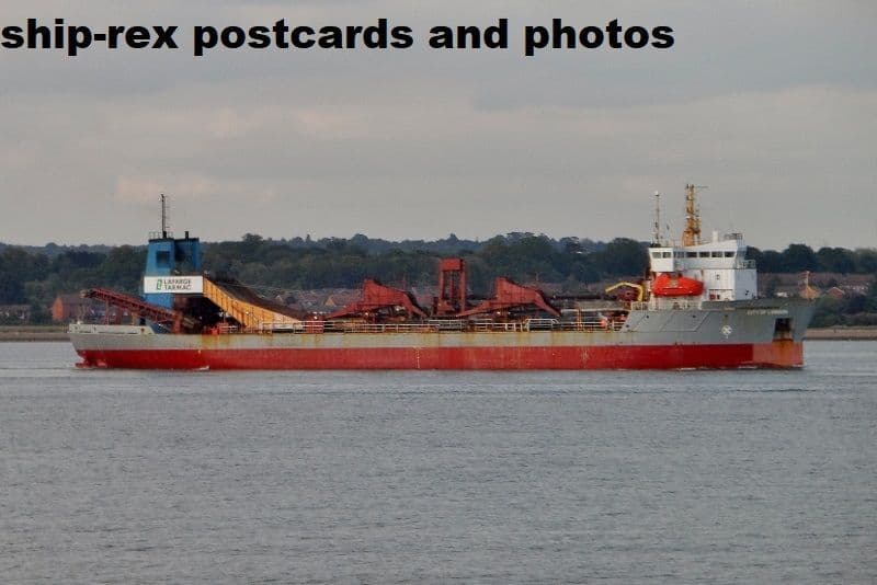 CITY OF LONDON 1989 dredger