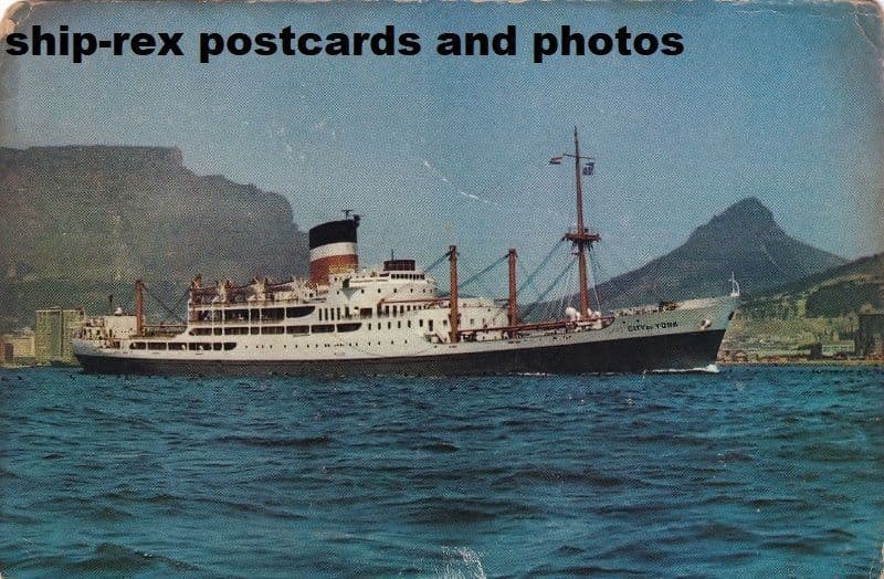 CITY OF YORK Ellerman Lines a