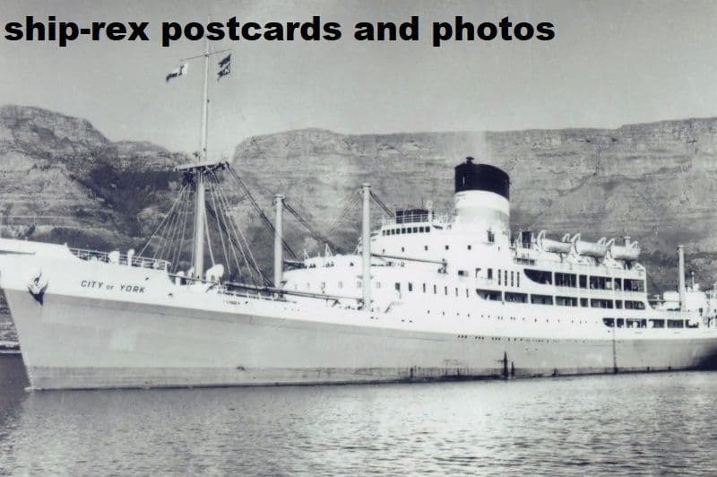 CITY OF YORK Ellerman Lines e