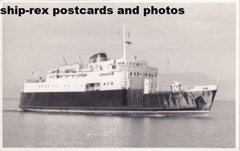 CLANSMAN 1964a David MacBrayne a