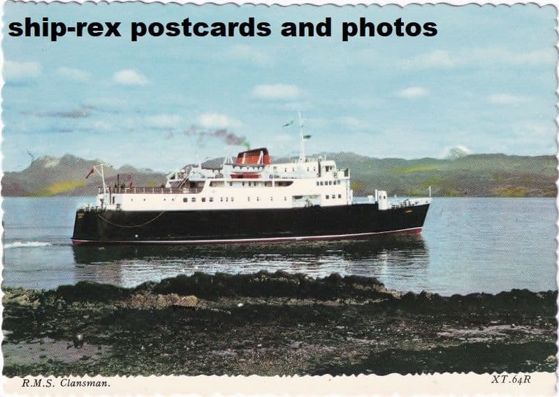 CLANSMAN 1964a David MacBrayne b1