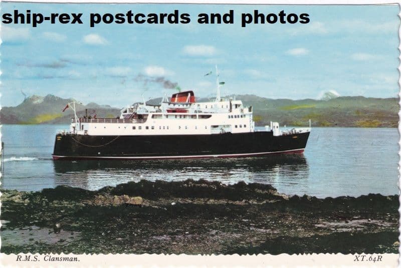 CLANSMAN 1964a David MacBrayne b2