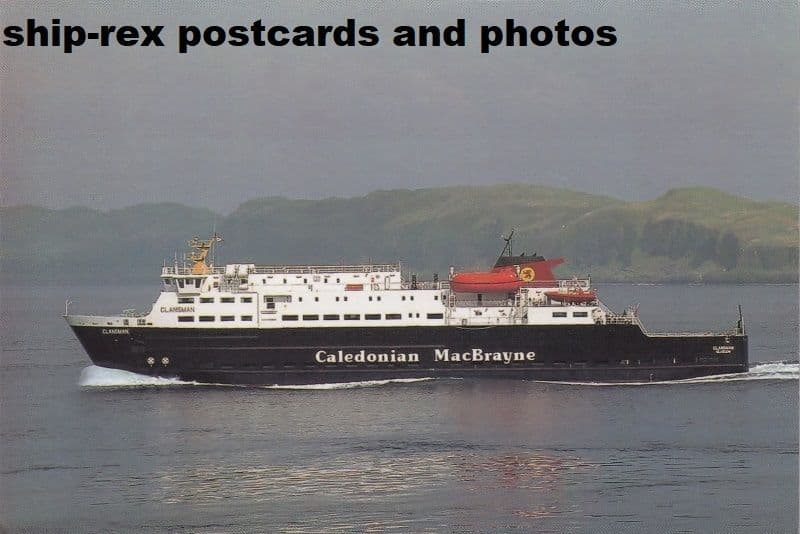 CLANSMAN 1998 Caledonian MacBrayne c