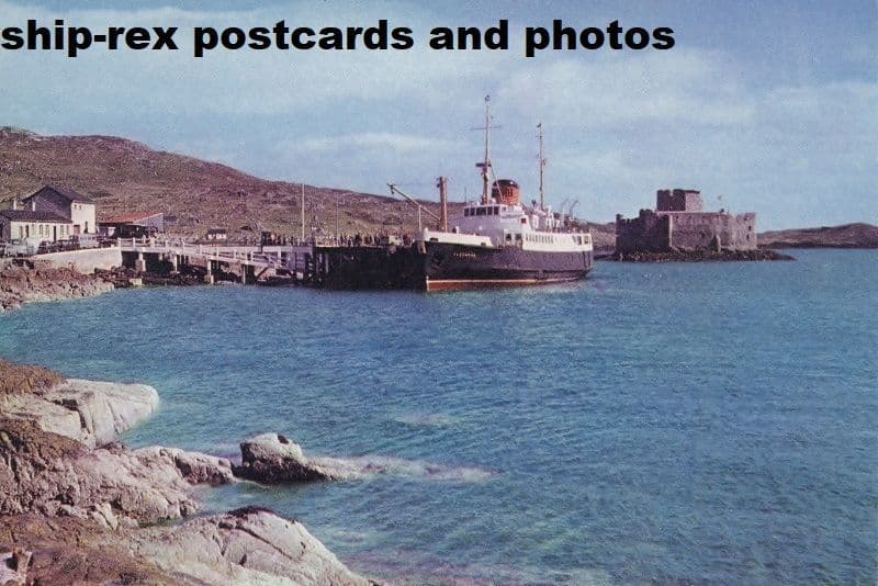 CLAYMORE 1955 David MacBrayne at Castlebay
