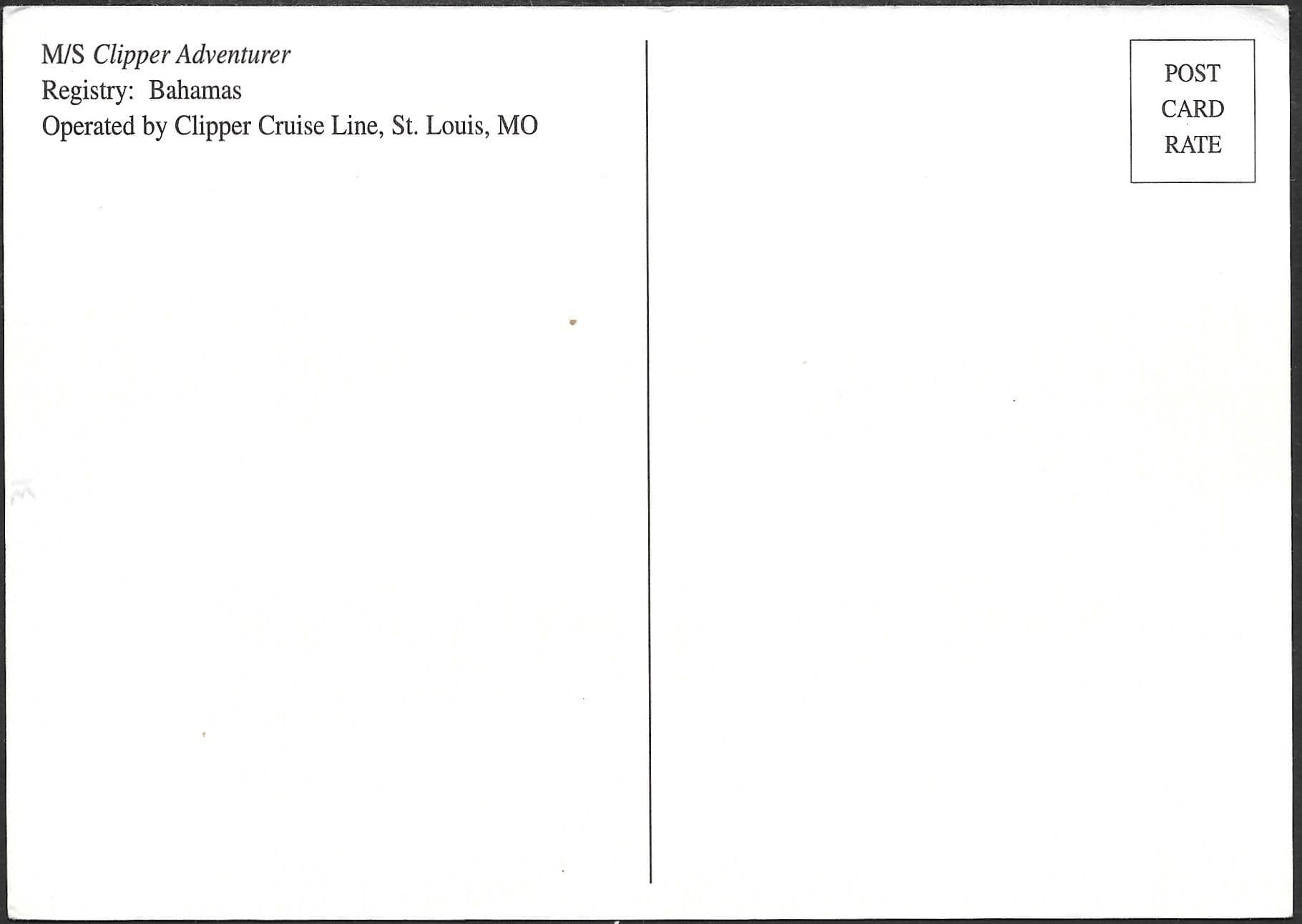 CLIPPER ADVENTURER Clipper Cruise Line c