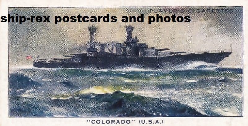 COLORADO 1923 US Navy