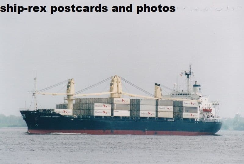 COLUMBIAN EXPRESS container ship