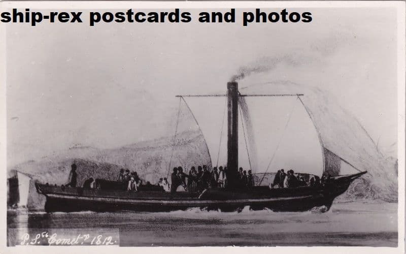 COMET 1812 steamship