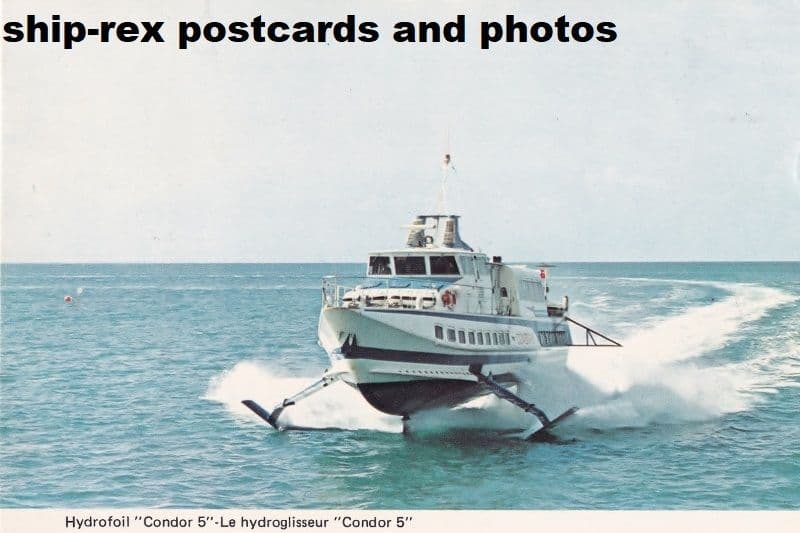 CONDOR 5 Condor Ferries c1