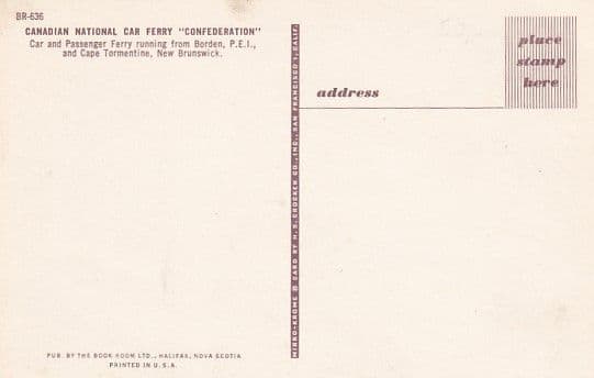 CONFEDERATION 1962 Canadian National b