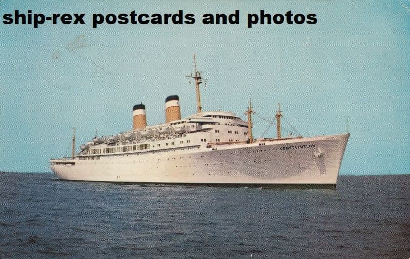 CONSTITUTION 1951b American Export Lines a1