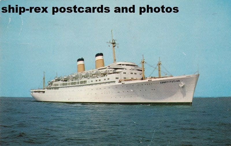 CONSTITUTION 1951b American Export Lines a4