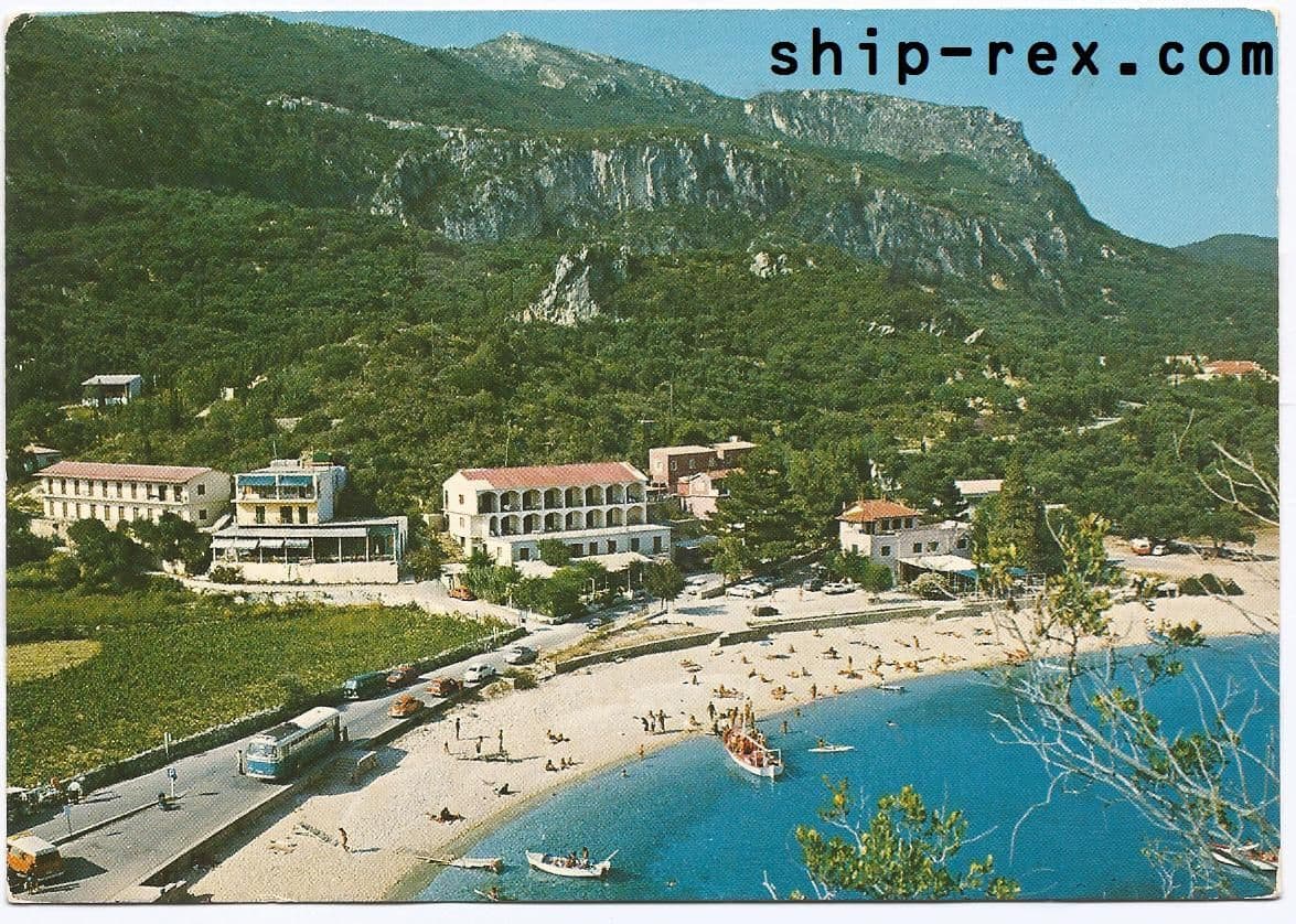Corfu Paleokastritsa - postcard