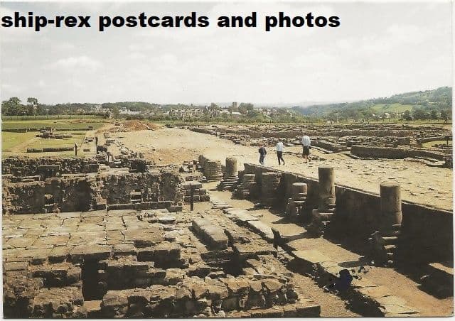 Corstopitum Roman Camp Northumberland postcard