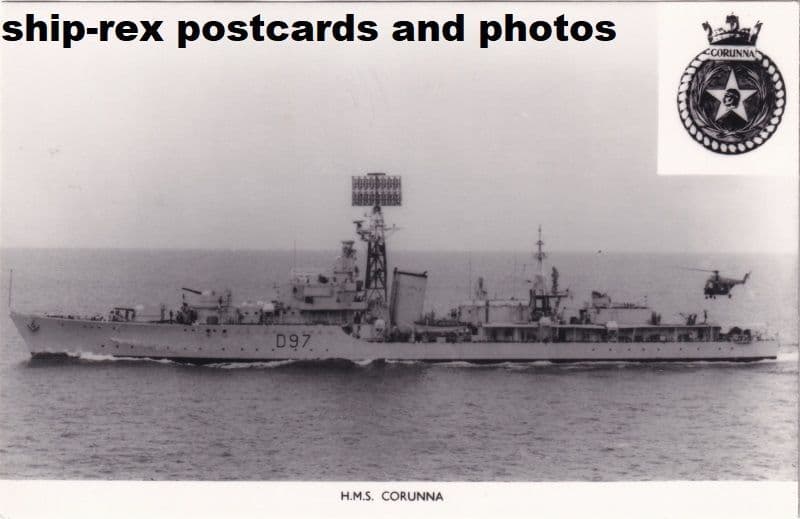 CORUNNA 1947 Royal Navy a1