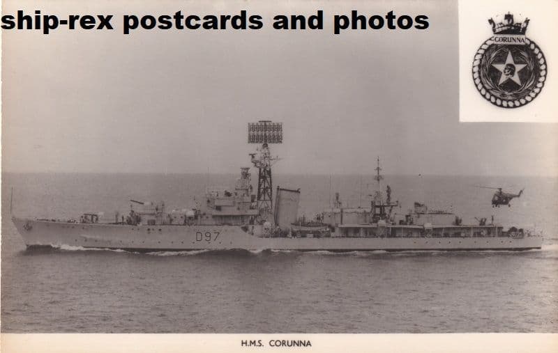 CORUNNA 1947 Royal Navy a2
