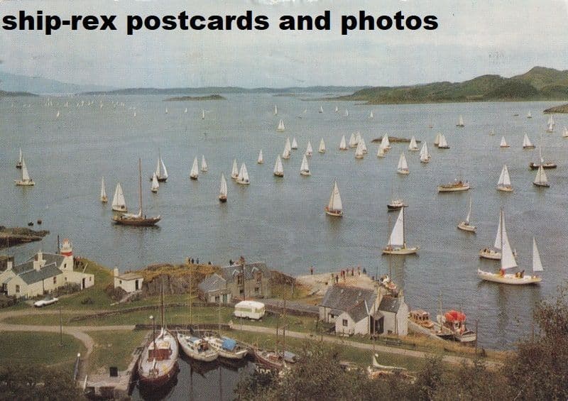 Crinan Boats Ltd start of yacht race
