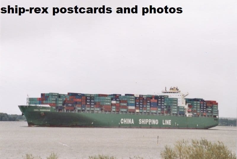 CSCL ZEEBRUGGE China Shipping
