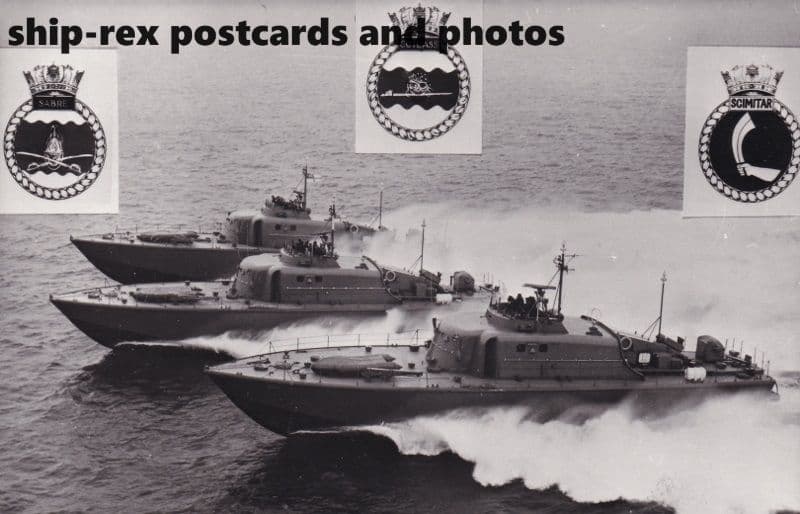 CUTLASS SCIMITAR & SABRE Royal Navy