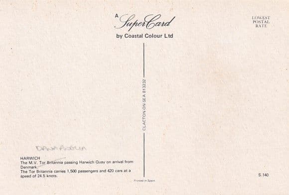 DANA ANGLIA 1978a DFDS Seaways c1