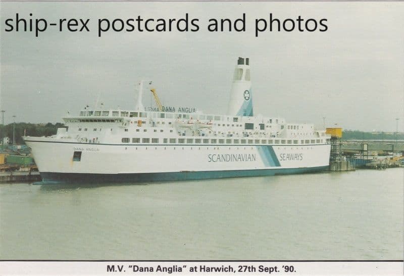 DANA ANGLIA 1978b Scandinavian Seaways e
