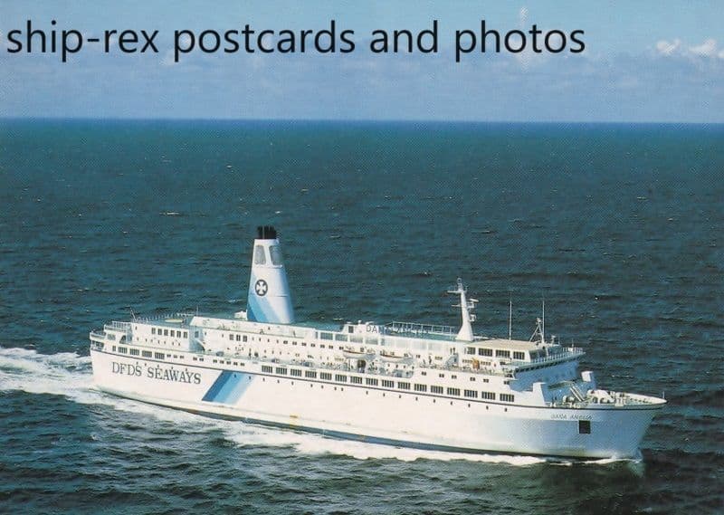DANA ANGLIA 1978c DFDS Seaways