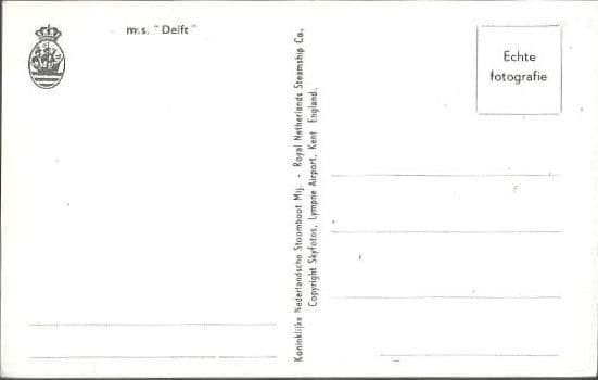 DELFT Royal Netherlands Line