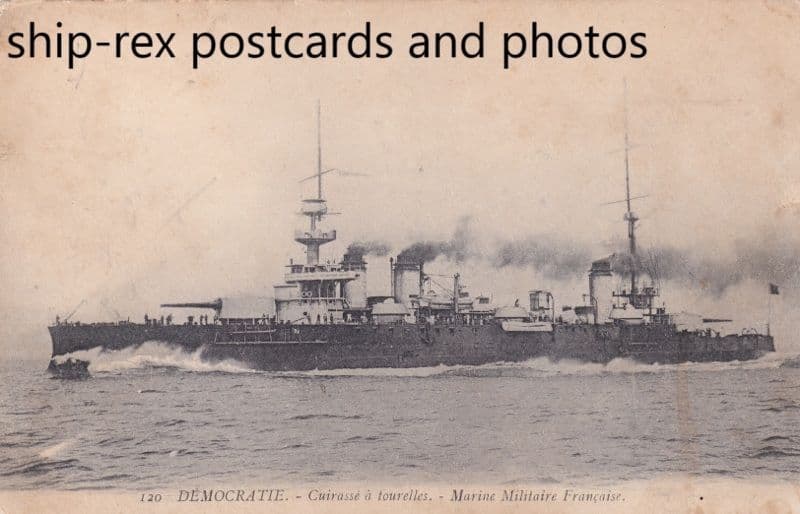 DEMOCRATIE 1908 French Navy a