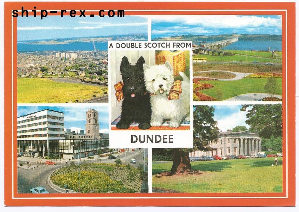 Dundee - multiview postcard