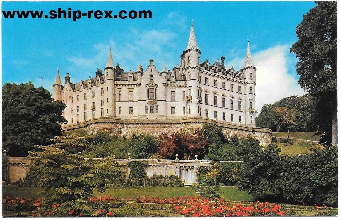 Dunrobin Castle Sutherland - postcard