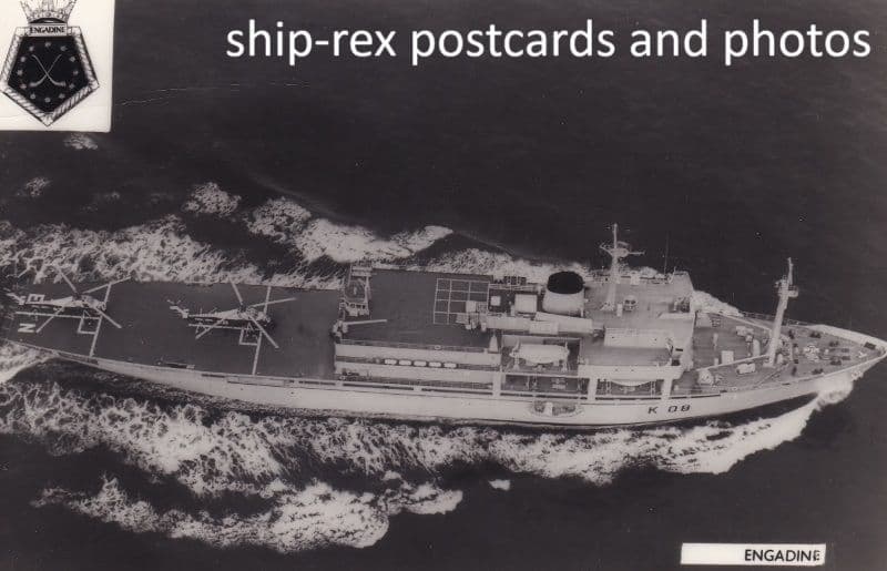 ENGADINE 1967 Royal Fleet Auxiliary